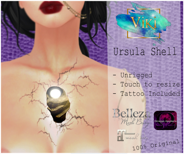 Second Life Marketplace - .Viki. Ursula Shell